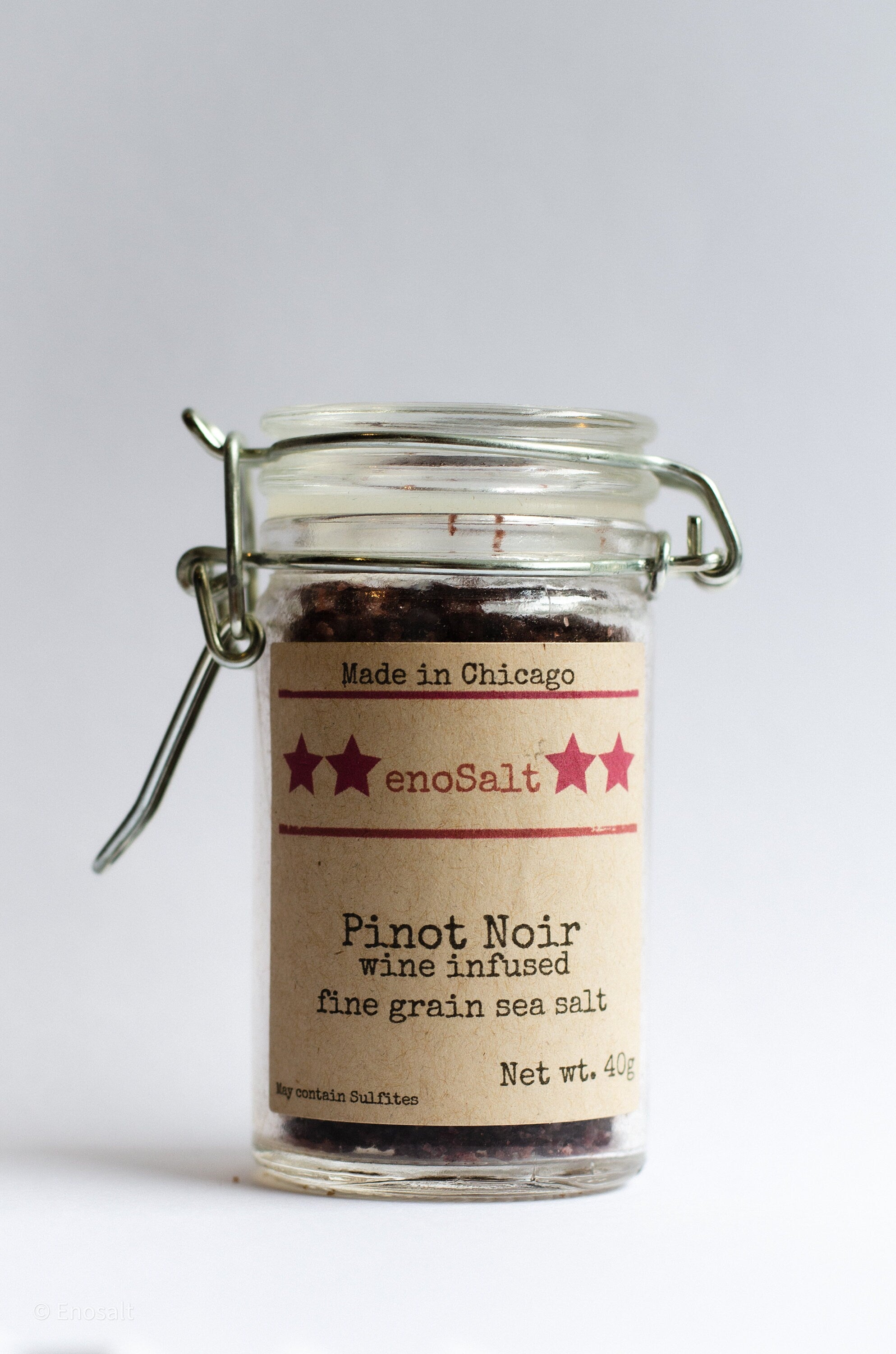 Pinot Noir Wine Salt – Enosalt Wine Infused Salts